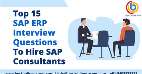 Top 15 Sap Erp Interview Questions To Hire Sap Consultants Top 15 Sap