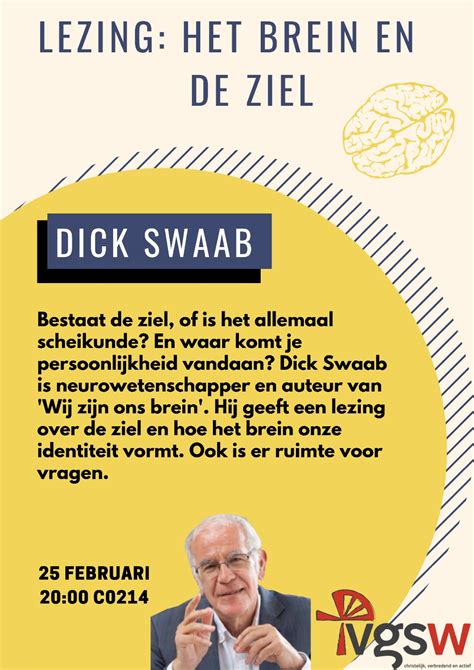 Het Brein En De Ziel Dick Swaab Vgsw