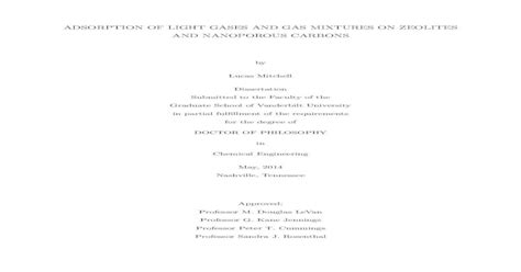 Pdf Adsorption Of Light Gases And Gas Mixtures On Zeolites And Nanoporous Carbons Dokumentips