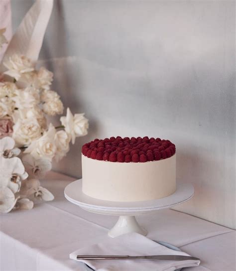 Fresh Raspberry Cake Perthcakecollective