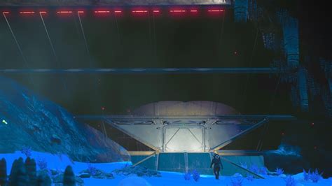 Remote Outpost Built Into Natural Cave On Frozen Planet R Nms Bases