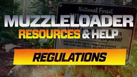 Muzzleloader Help And Resources Muzzle