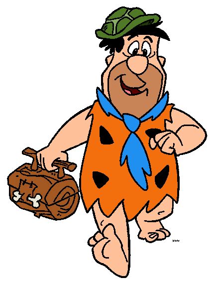 Fred Flintstone At Work