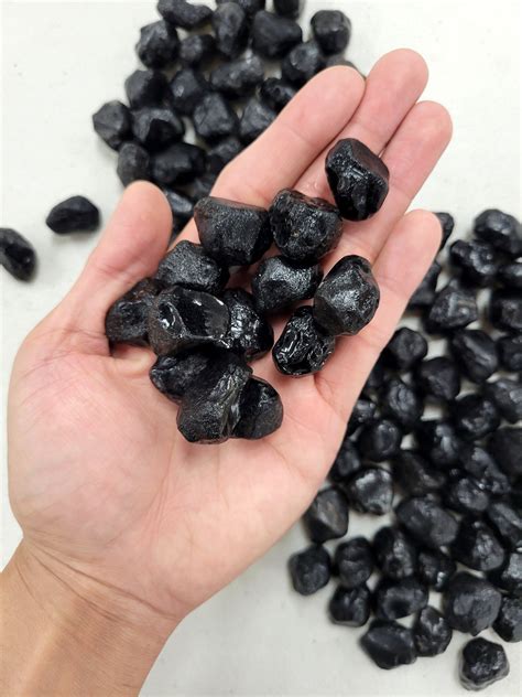 Rough Apache Tears Stones Natural Rocks For Tumbling Etsy