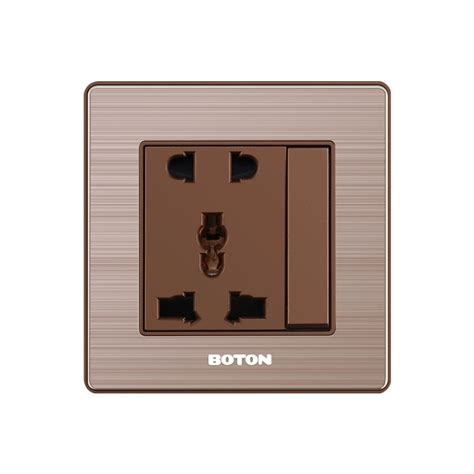 Electrical Wall Switches Plate Push Button Rocker Light Control 1 Gang 5 Pin Multi Funcational