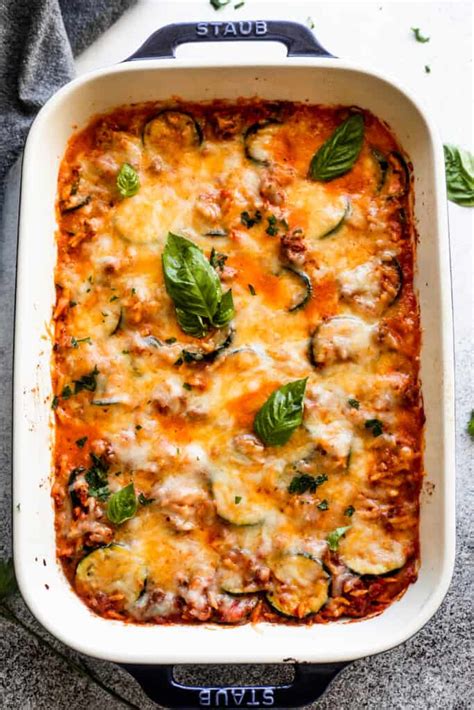 Beef Zucchini Casserole Diethood
