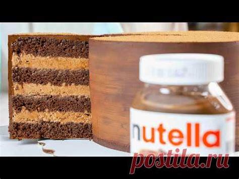 НАДО ПРИГОТОВИТЬ🌰! ОЧЕНЬ ШОКоладный🍫торт 'НУТЕЛЛА'- Я - ТОРТодел! | Я ...
