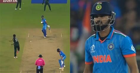 Ind Vs Pak Watch Haris Rauf Throws Ball At Shreyas Iyer In Frustration
