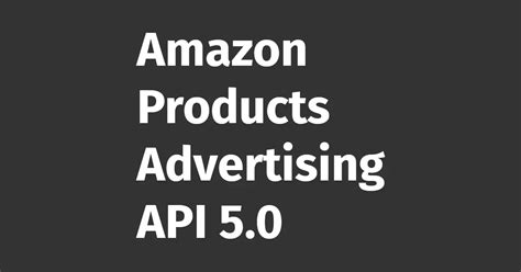 Amazon Pa Api V