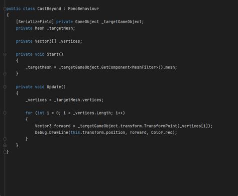 Expand Raycasting In Unity 3d Runity3d