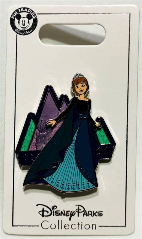 This Disney Pin Features Queen Anna The Pin Is Brand New And Includes The Backer Card Brand