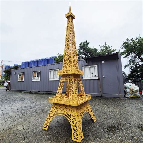 Eiffel Tower Cnc Cutting File Decoration Using Cnc Router And Laser Machine Digital Download