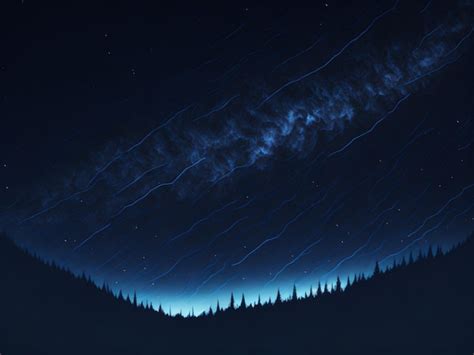 Fondo Del Cielo Nocturno Foto Premium