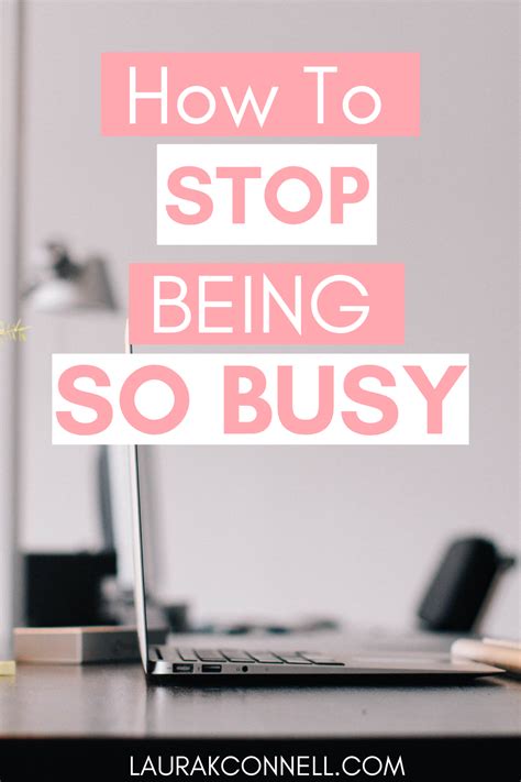 How To Be Less Busy And More Happy FDPLEARN