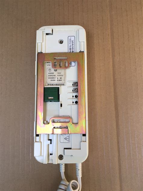 Yahoo オークション アイホン T M T 親機 Ac電源直結式ドアホン Tcs