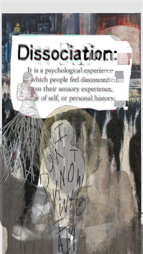 Dissociation Bpd Dissociation Relatable Visual Journal