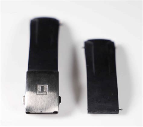 Tissot 22mm Rubber Strap With Tissot Deployant Buckle Rare Watch Parts