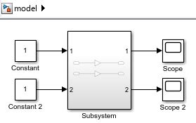 Connect Blocks Matlab Simulink