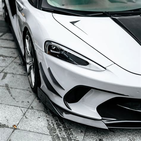 Carbon Fiber Front Splitters Mclaren Gt