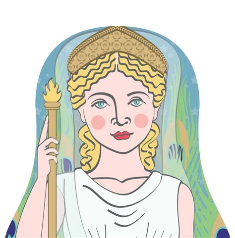 Roman Goddess Juno Wall Art Print With Mythological Figure Etsy