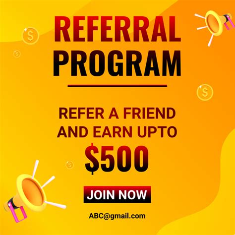 Referral Program Template Postermywall