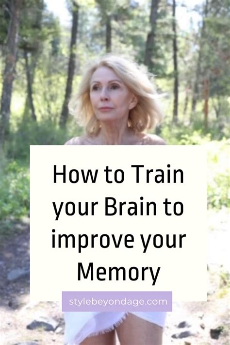 how to train your brain to improve your memory memory exercises