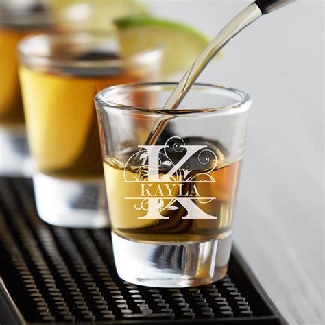 Shot Glasses With Engraved Name Custom Unique Shot Glass Ts Etsy