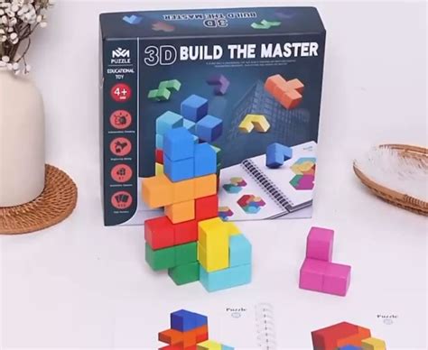 Educrateph D Build The Master Cube Puzzle Math Spatial Reasoning And
