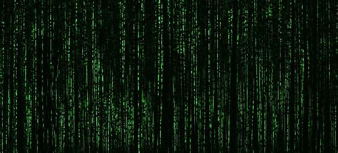 Horizontal Vivid Matrix Neo Cyberpunk Hacker Terminal Abstraction Background Backdrop Horizontal