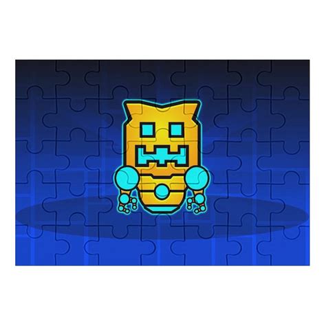 Game Geometry Dash Lite Jigsaw Puzzles Interlocking Puzzles Home Decor Birthday T Wooden