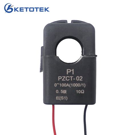 AC 0 100A PZCT 02 Split Coil Current Transformer-in Current Meters from ...