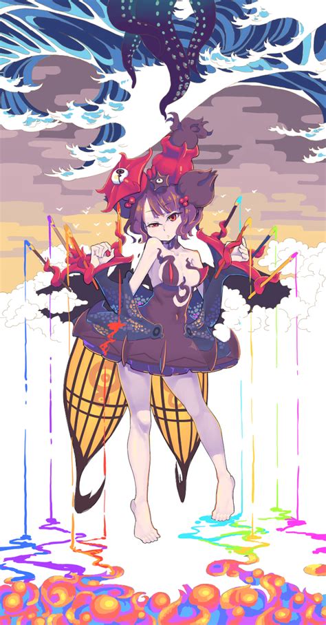 Katsushika Hokusai And Katsushika Hokusai Fate And 2 More Drawn By