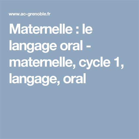 Épinglé sur langage