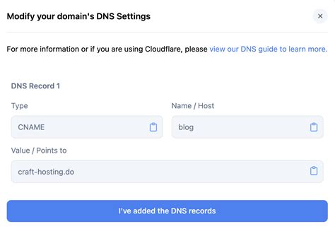 Setting Up Your Custom Domain Craft Help Site