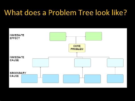 Developing Problem Tree Solution Tree What Is A