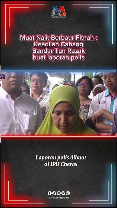 Muat Naik Berbaur Fitnah Keadilan Cabang Bandar Tun Razak Buat
