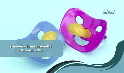 Symmetrical And Anatomical Silicone Pacifier