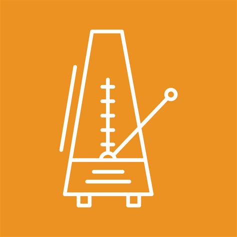 Metronome Vector Icon 19880771 Vector Art At Vecteezy