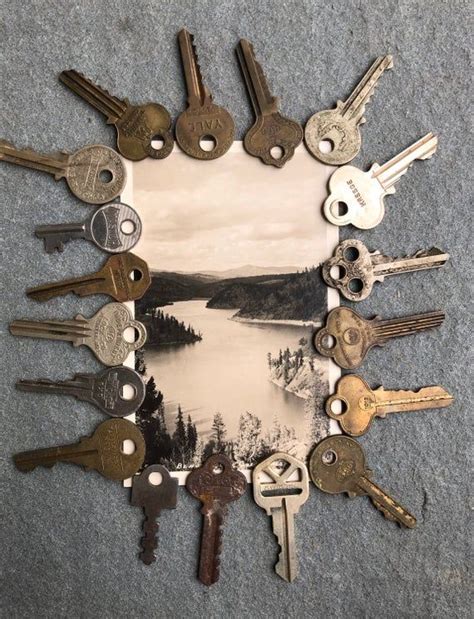 Lot Of Vintage Keys Art Projects Steampunk Assemblage Group B Etsy
