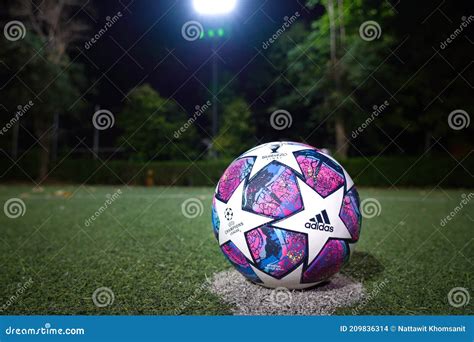 Adidas Finale Official Ball For Ucl Istanbul 2020 Editorial Stock