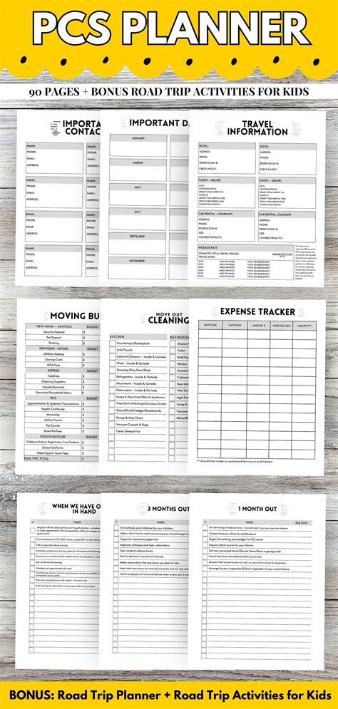 Pcs Move Checklist Artofit