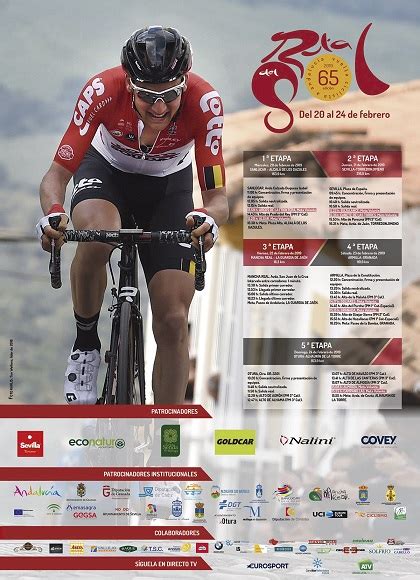 VUELTA A ANDALUCIA 2019 Plataforma Recorridos Ciclistas