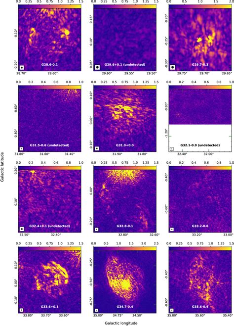 Fig A2 Linearly Polarized Intensity Maps Of The Glostar Combination