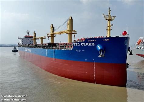 Ship Bbc Ceres Bulk Carrier Registered In Liberia Vessel Details
