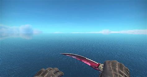 Flip Knife Doppler Phase 2 Fake Ruby Fv 0010x Really Low