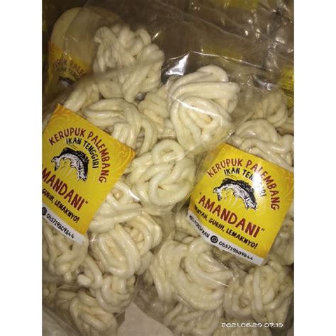 Jual Kerupuk Palembang Ikan Tenggiri Kemplang Palembang Shopee Indonesia