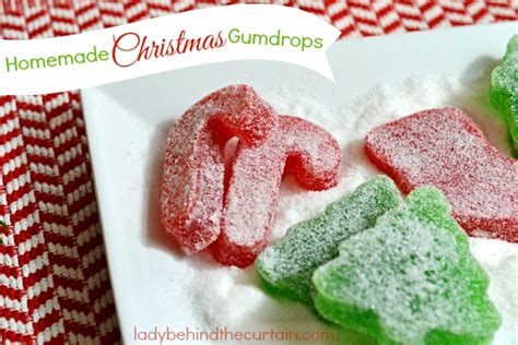 Homemade Christmas Gumdrops