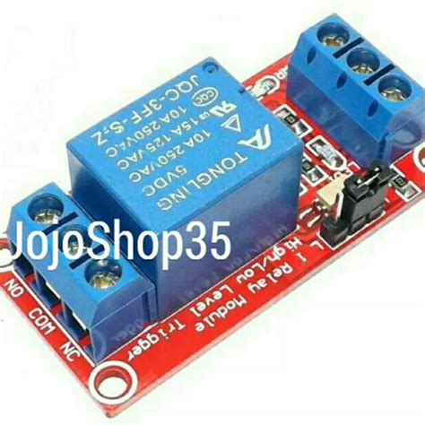 Jual Module Modul Relay Arduino Raspberry 5V 1 Channel 1ch Low High