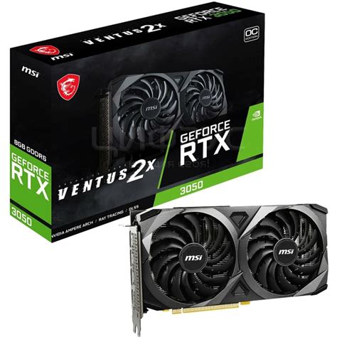 Купить MSI GeForce RTX 3050 VENTUS 2X 8Gb GDDR6 (3050 VENTUS 2X 8G OCV1 ...