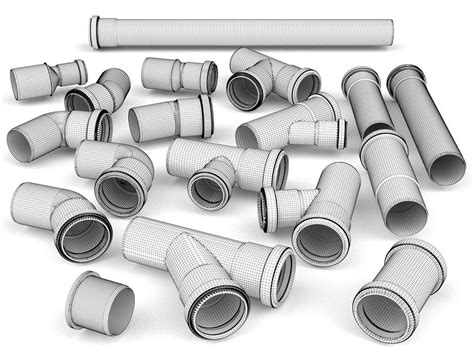Sewer Pipes Vol 02 3d Model Cgtrader